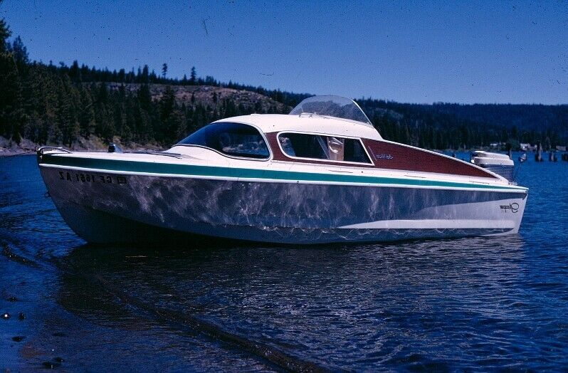 1960s Classic Boat on a Lake Vintage Photo 35mm Film – Filmrewinds