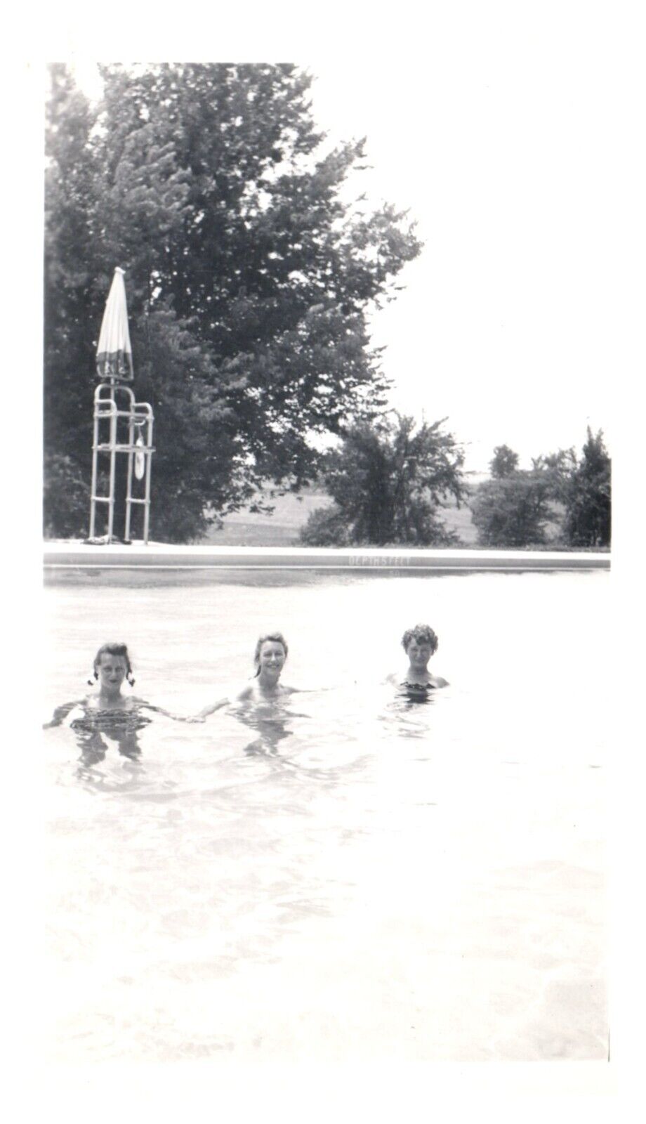 1950s Kids in Pool Vintage Photo – Filmrewinds